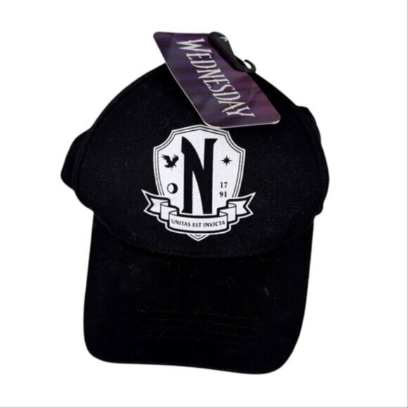 Addams Family | Accessories | Nwt Wednesday Addams Netflix Merch Goth ...